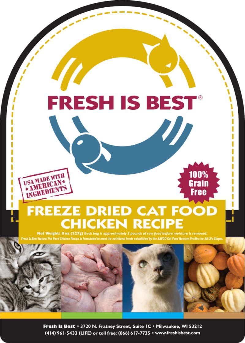 Freeze Dried Chicken Cat Food | Raw Cat Food | Fresh Is Best®