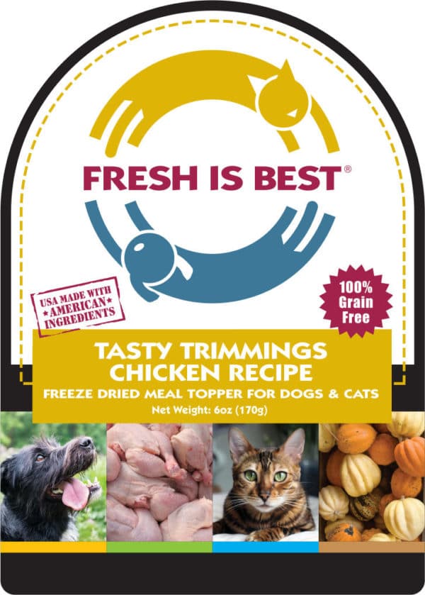 Tasty Trimmings Chicken Recipe | Freeze Dried Pet Food Toppers | Fresh ...