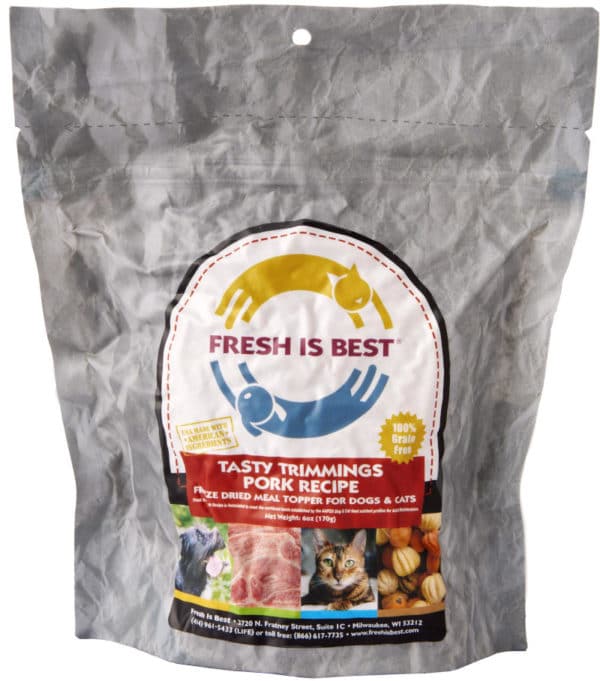 Tasty Trimmings Pork Recipe | Freeze Dried Pet Food Toppers | Fresh Is ...